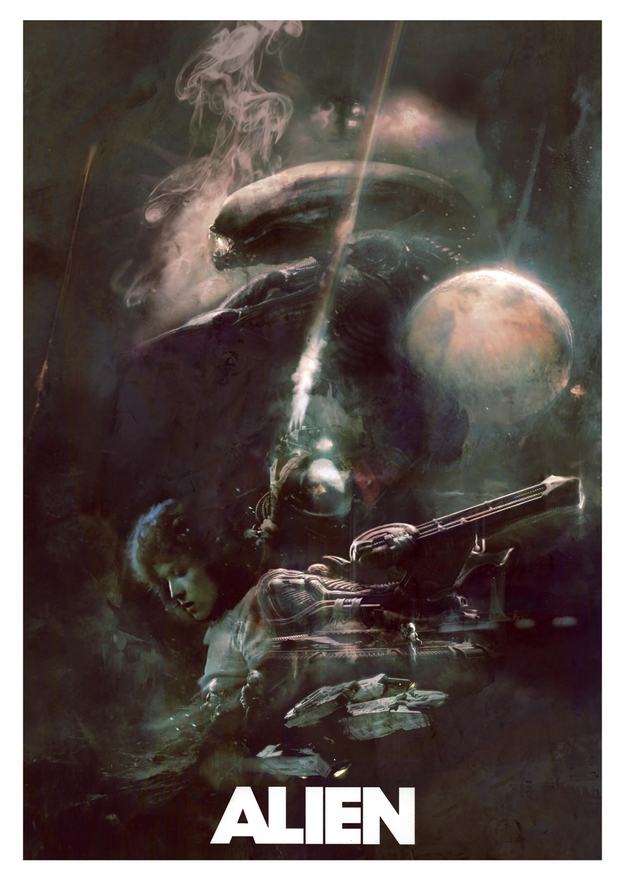 Alien le 8ème passager (Alien), film américain de Ridley Scott, 1979