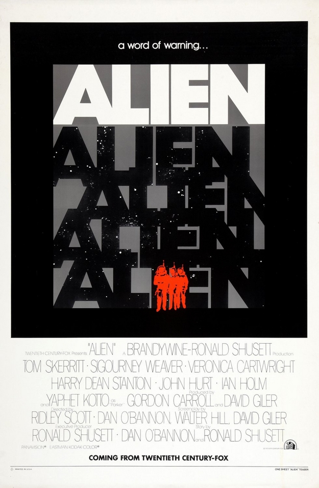 Alien le 8ème passager (Alien), film américain de Ridley Scott, 1979