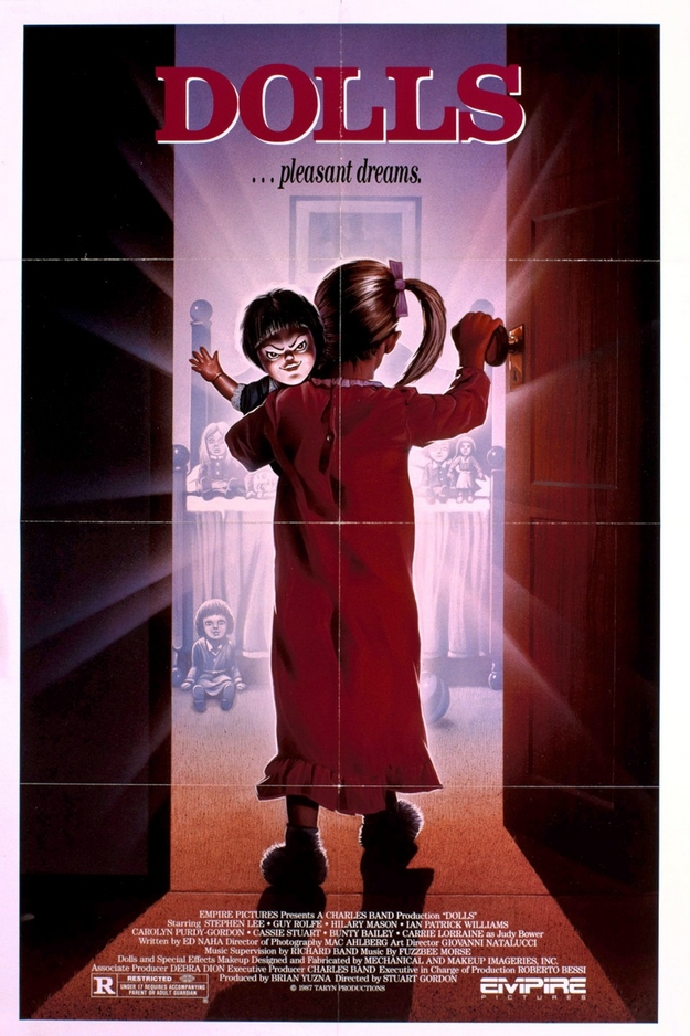 Dolls - Les Poupées, film d'horreur américain de Stuart Gordon, 1986
