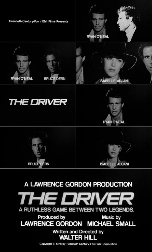 Driver, film américain de Walter Hill, 1978