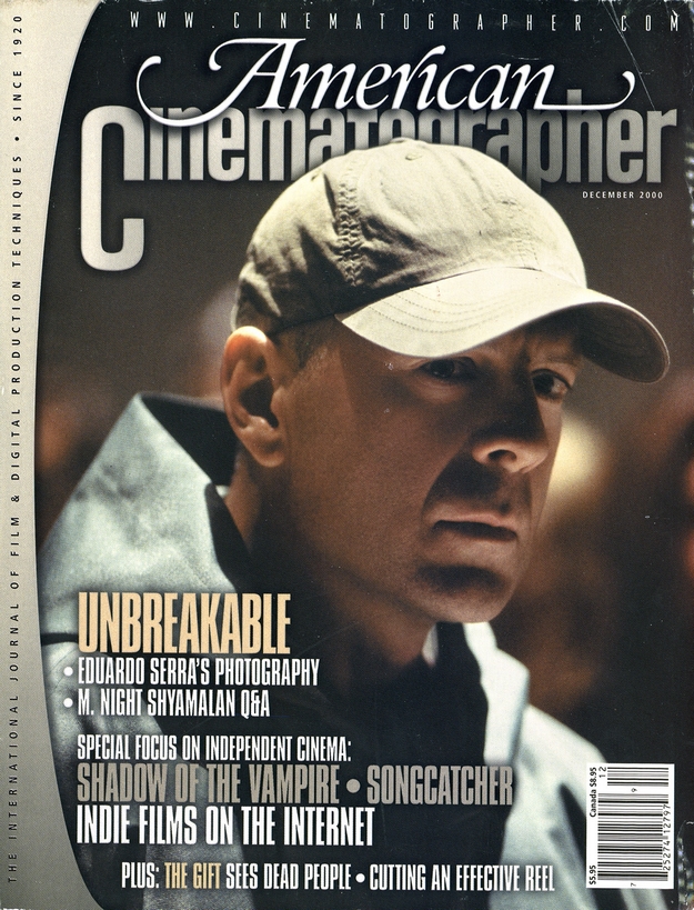 Incassable, film américain de M. Night Shyamalan, 2000